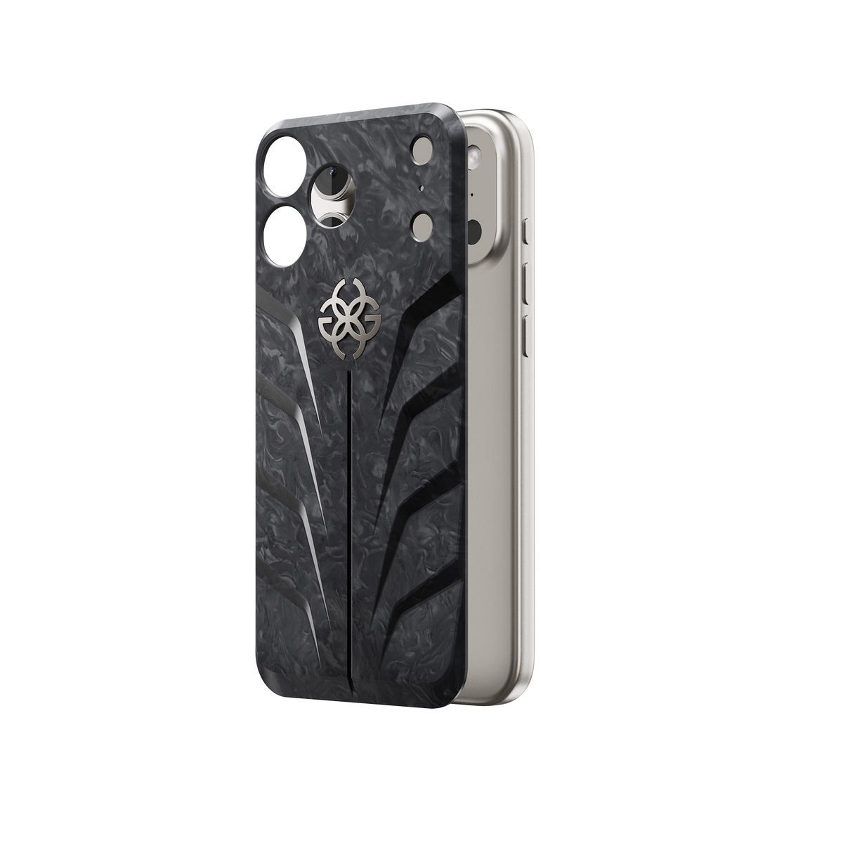 Carbon Back Plate for iPhone 17 Pro, Pro Max & Air | GOLDEN CONCEPT™