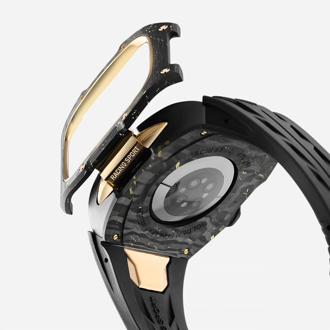 Durable & Stylish Apple Watch Case for Series 10 | Golden Concept ...