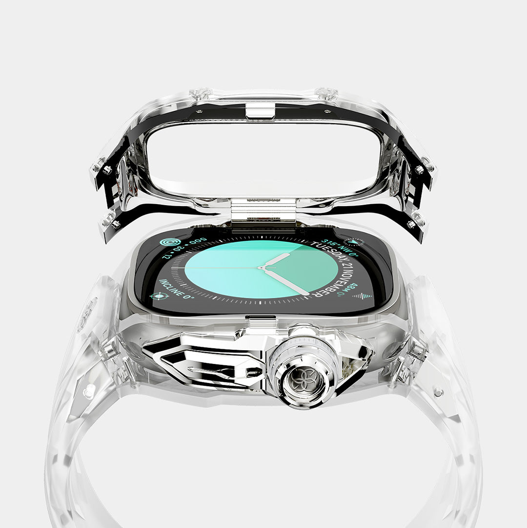 Apple Watch Case for Ultra 1 & 2 - Racing Sport - Transparent Edition ...